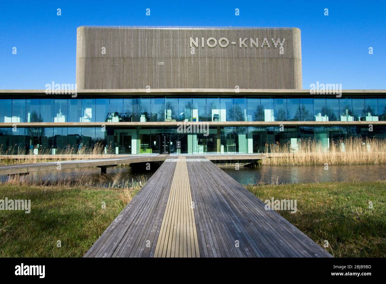 Wageningen Netherlands - 31 March 2020 - Building of NIOO-KNAW on Wageningen University Campus ...
