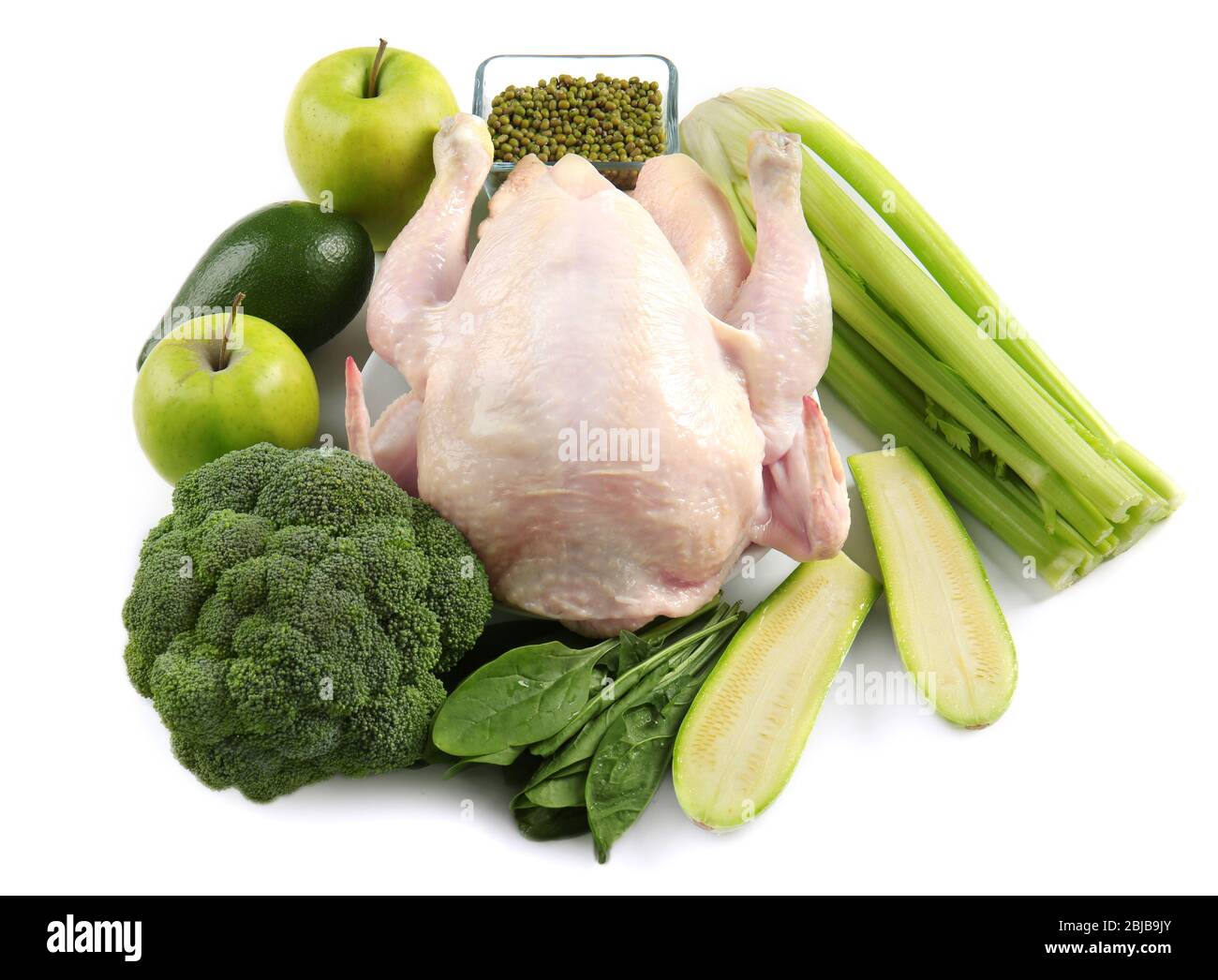 High protein food meat Cut Out Stock Images & Pictures - Alamy