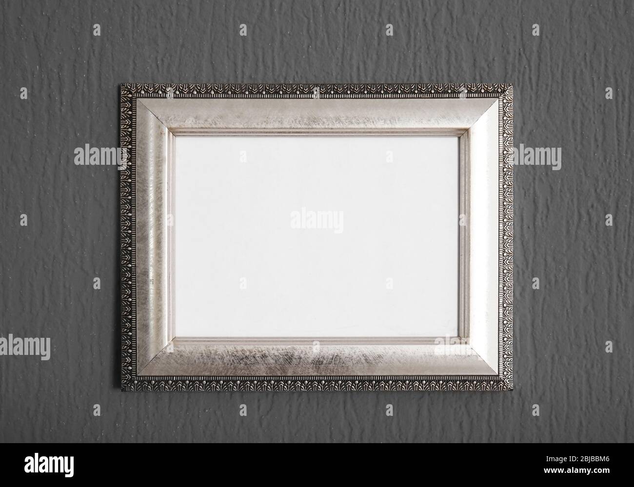 Old vintage frame on dark wall Stock Photo - Alamy