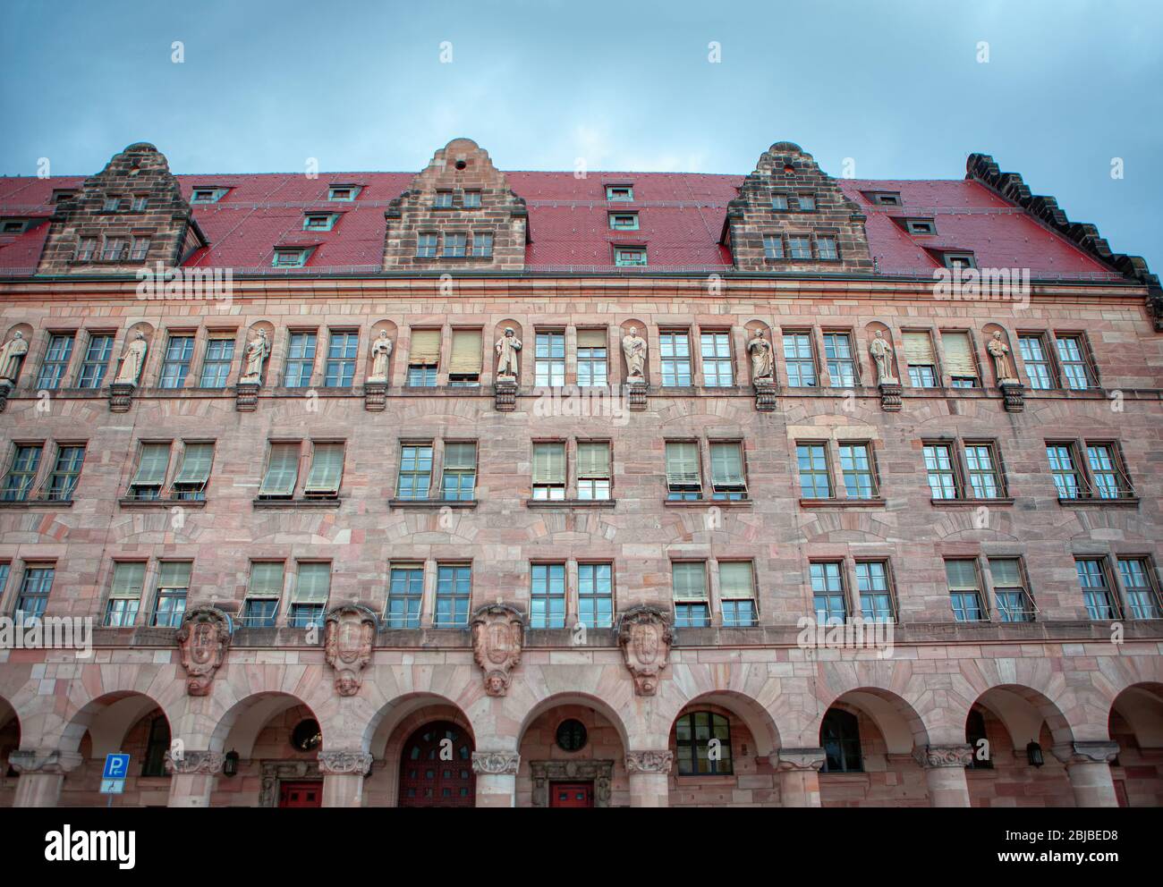 Palace of Justice in Nuremberg Stock Photo - Alamy