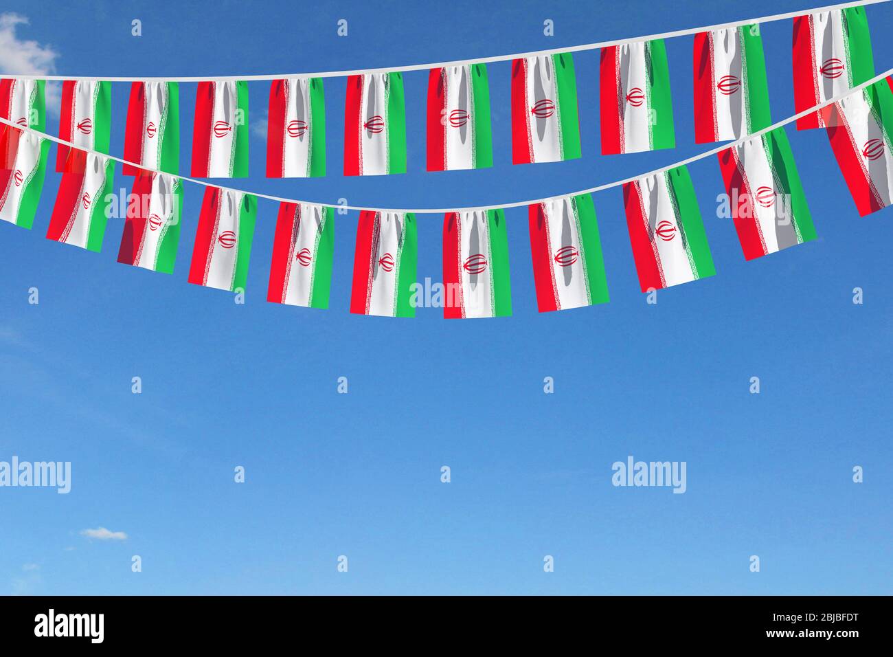 Iran flags sky hi-res stock photography and images - Alamy