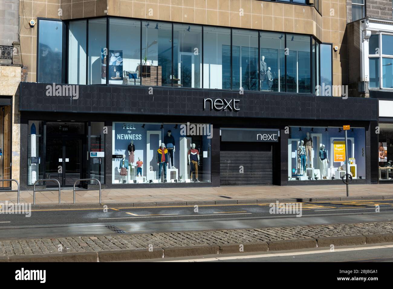 Next Store on Princes Street closed for business during coronavirus ...