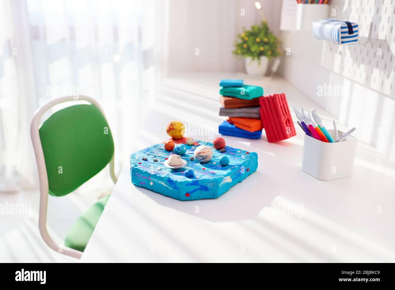 A Solar System Made Of Clay