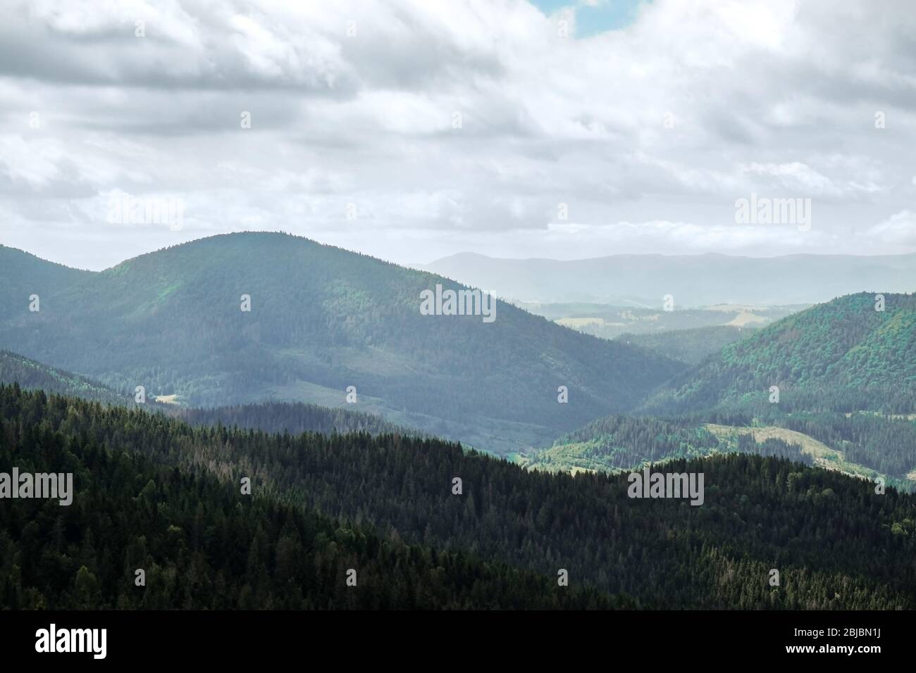Beautiful mountain hills Stock Photo - Alamy