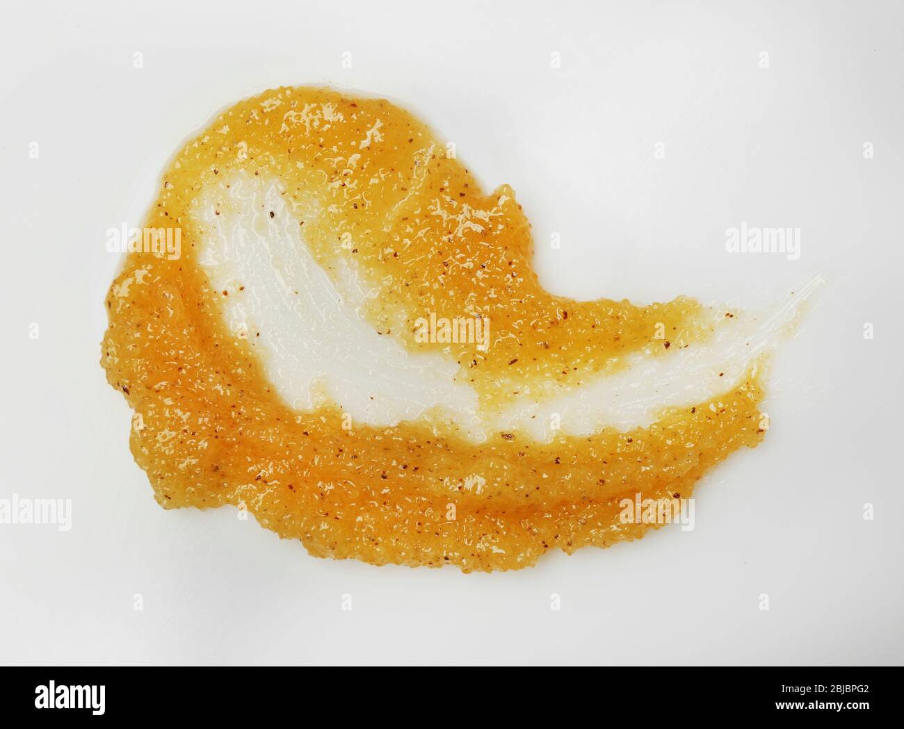 Scrub sample on white background Stock Photo - Alamy