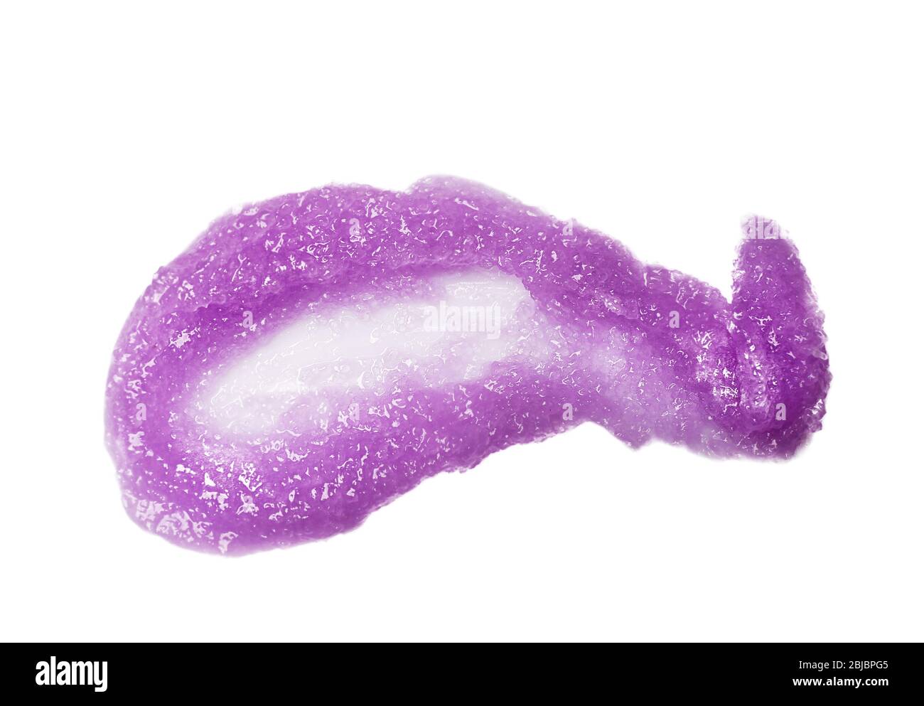 Scrub sample on white background Stock Photo - Alamy