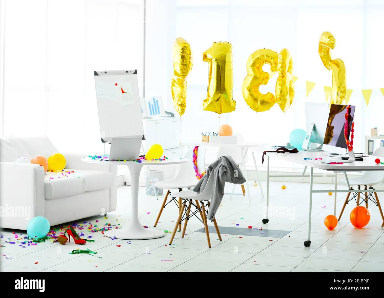 Office after party Stock Photo - Alamy