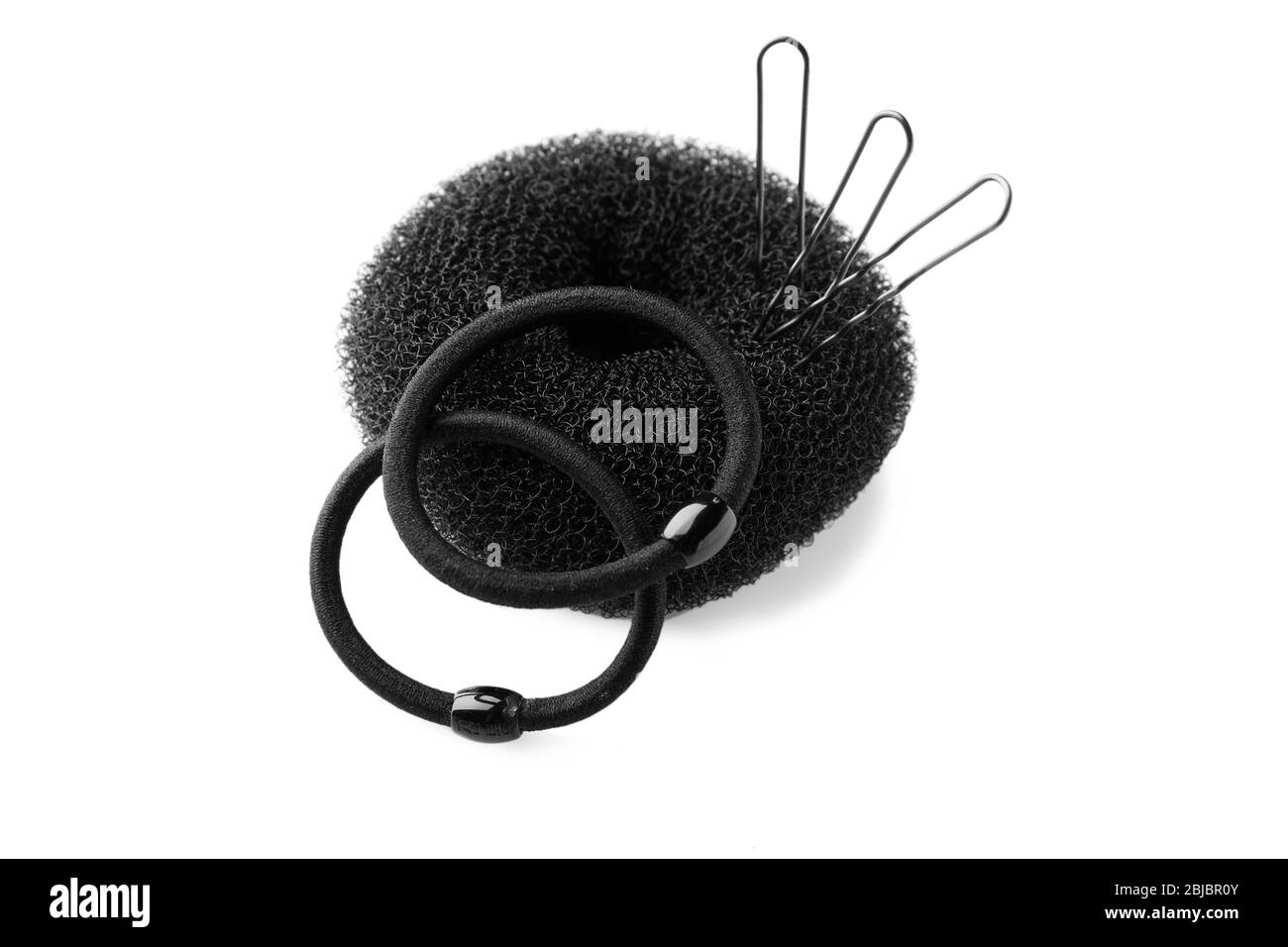Hair binder tie Black and White Stock Photos & Images - Alamy