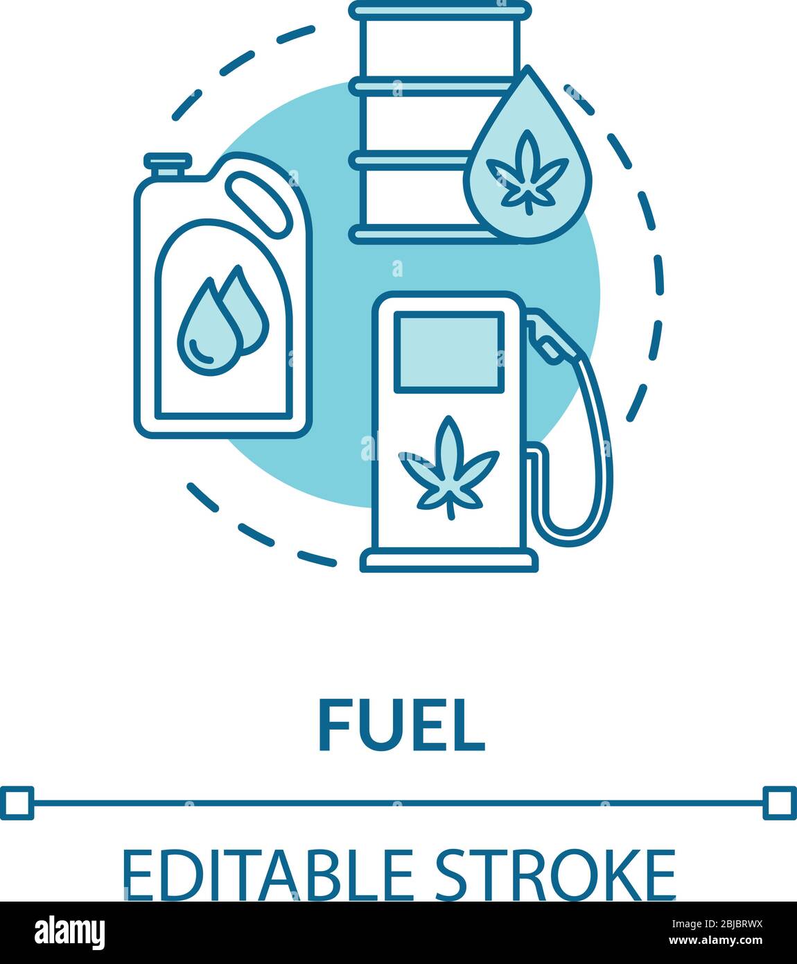 Fuel concept icon Stock Vector Image & Art - Alamy