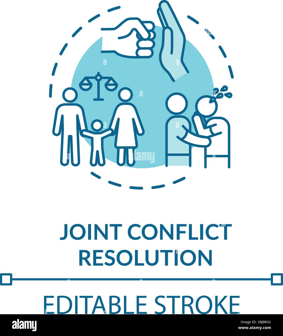 Conflict resolution metaphor hi-res stock photography and images - Alamy