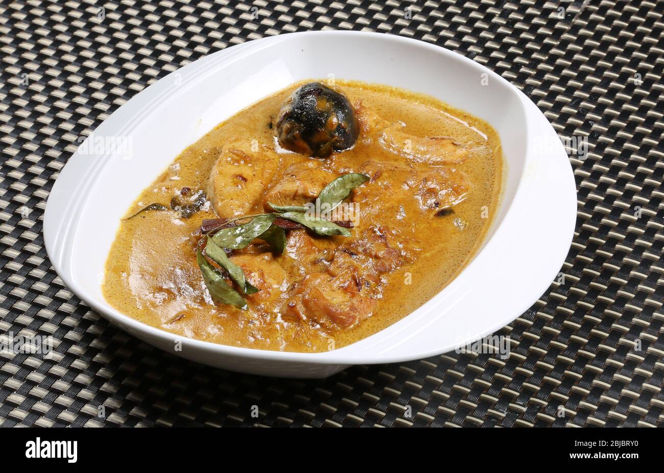 Chicken Curry Kerala Style mix Arabic Style Stock Photo - Alamy
