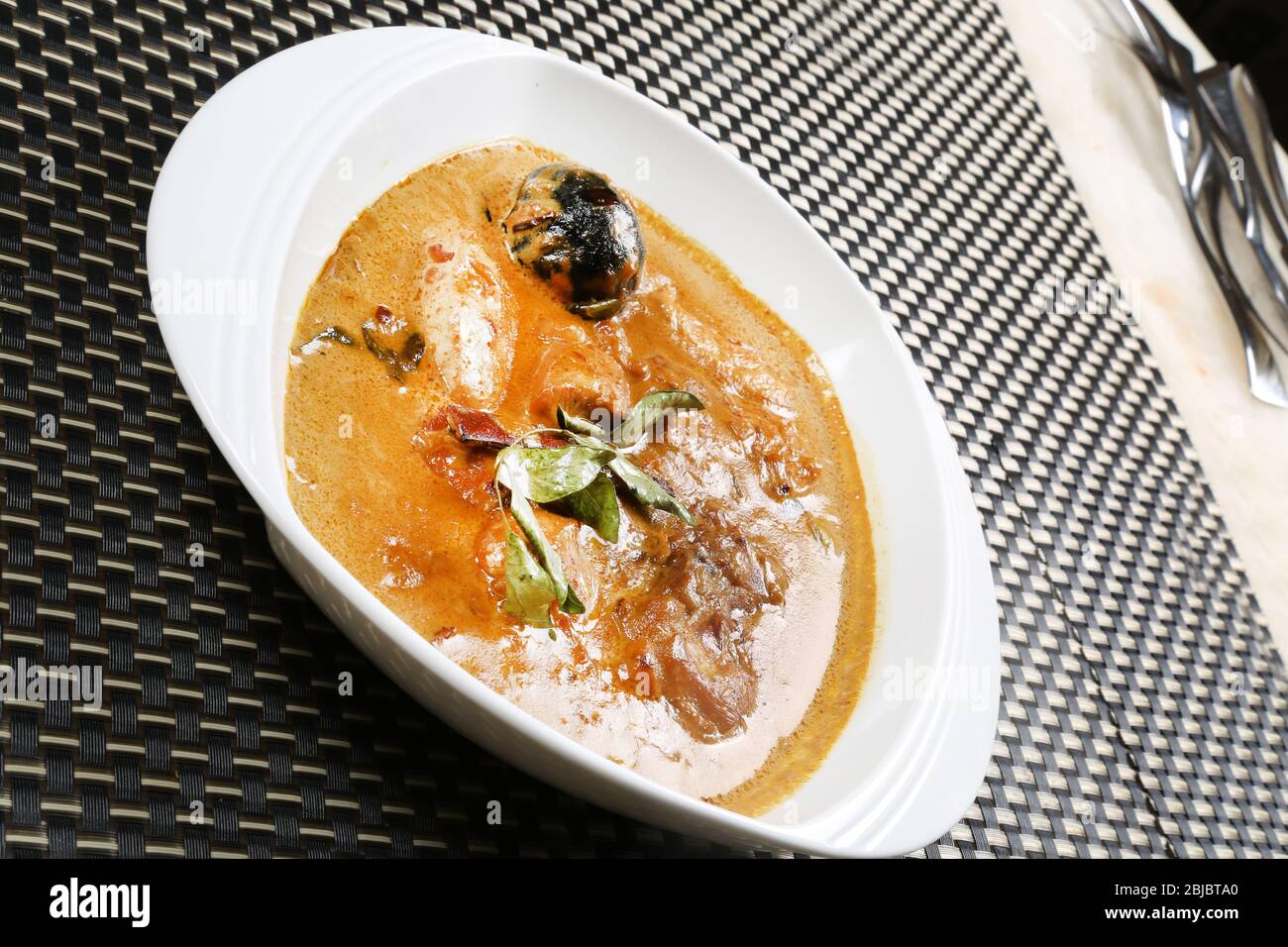 Chicken Curry Kerala Style mix Arabic Style Stock Photo - Alamy