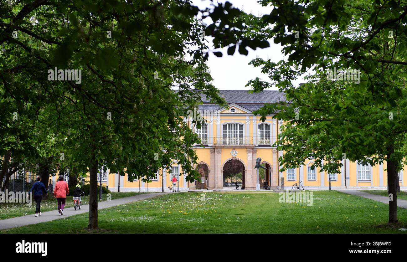 Gera, Germany. 29th Apr, 2020. The Orangery, where the exhibition ...