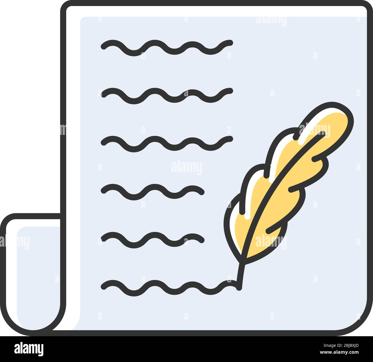 Blog RGB color icon Stock Vector Image & Art - Alamy