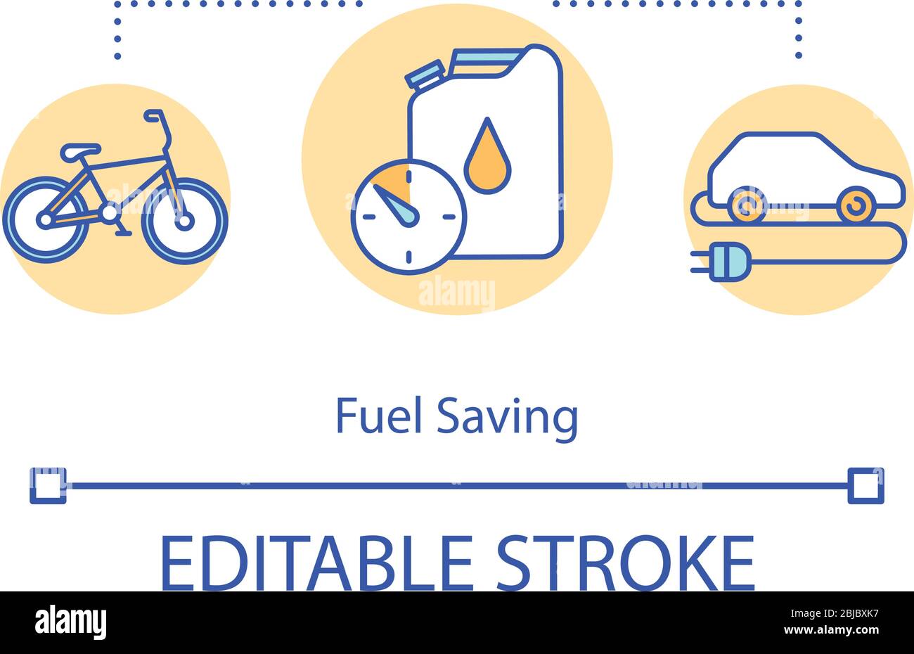 Alternative fuel cost saving Stock Vector Images - Alamy