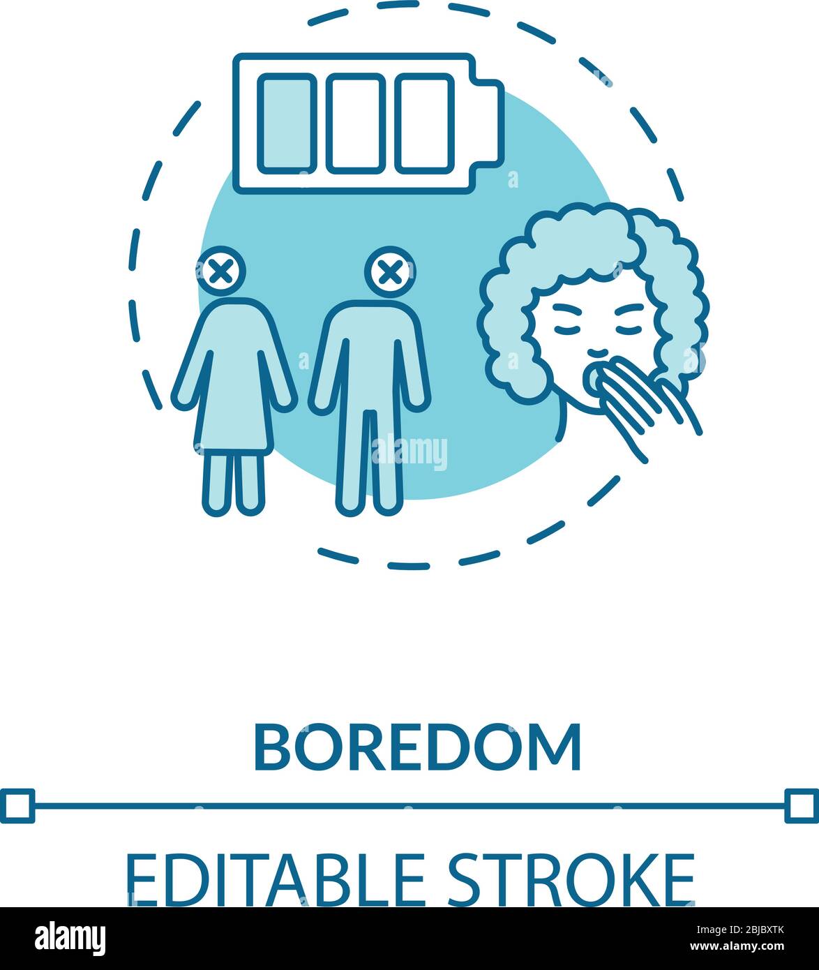 Bored wife illustration hi-res stock photography and images - Alamy