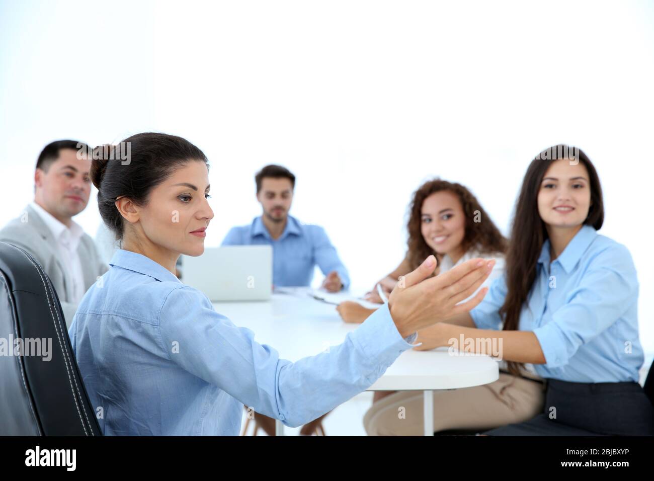 Explaining plan hi-res stock photography and images - Alamy