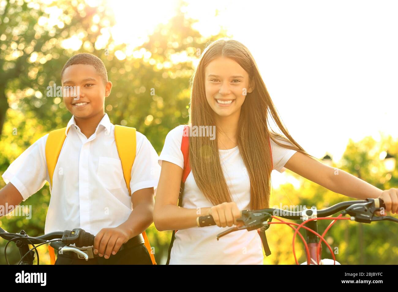 African teenagers cycling hi-res stock photography and images - Alamy