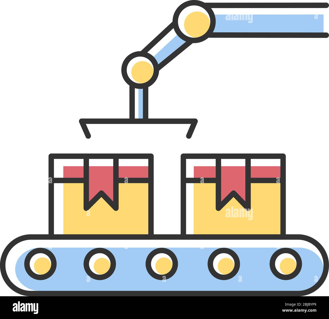 Production RGB color icon Stock Vector Image & Art - Alamy