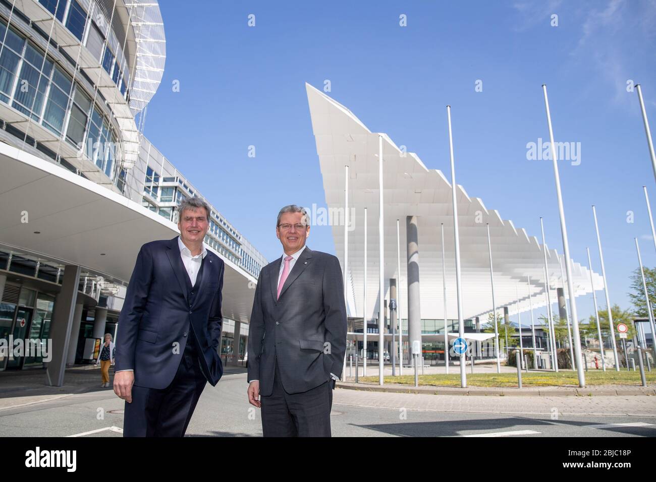 Nuremberg, Germany. 16th Apr, 2020. The Managing Directors of Nürnberg ...