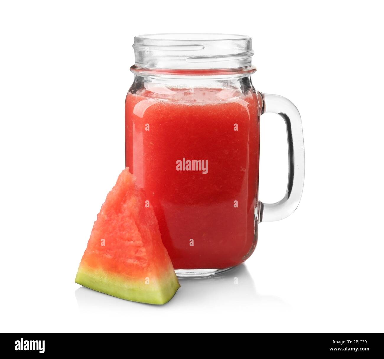 Jug smoothie watermelon slice hi-res stock photography and images - Alamy