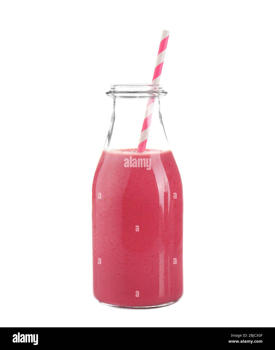 Fresh berry smoothie bottle Cut Out Stock Images & Pictures - Alamy