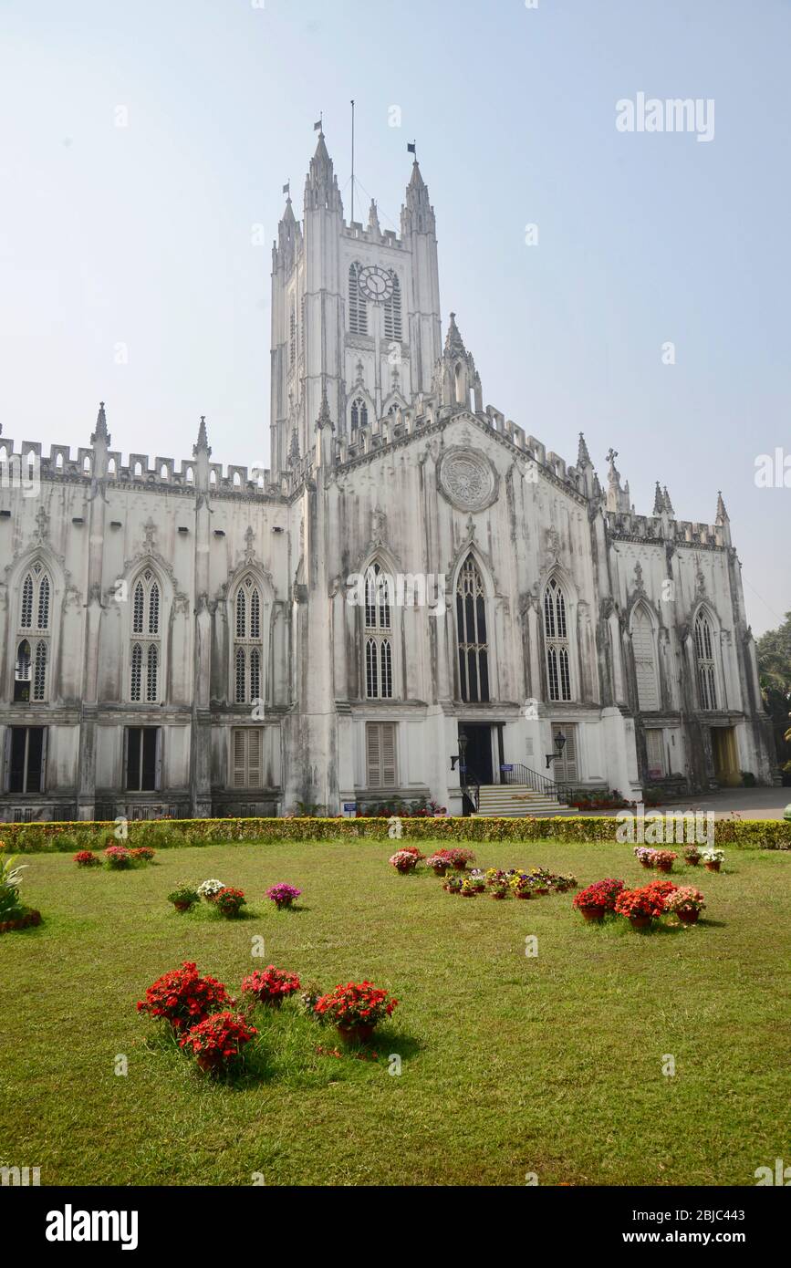 Indian cathedral calcutta india hi-res stock photography and images - Alamy