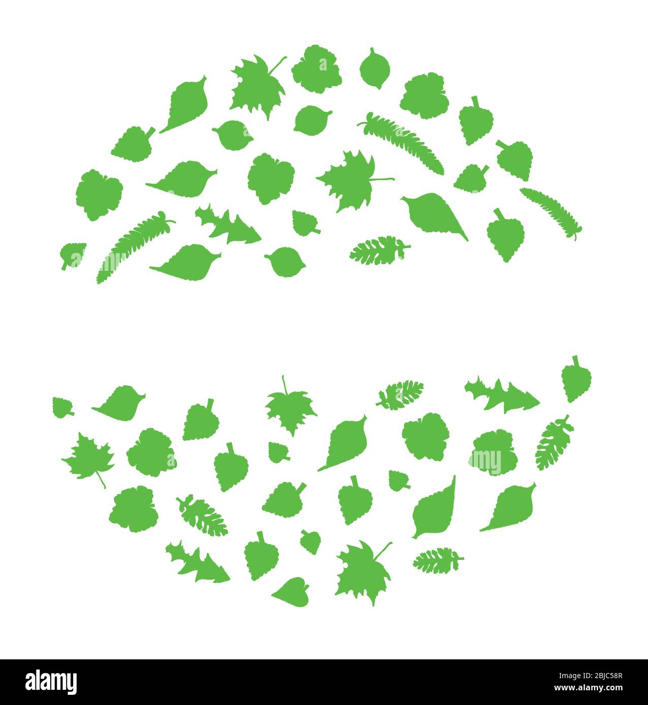 Big green leaves texture Stock Vector Images - Alamy