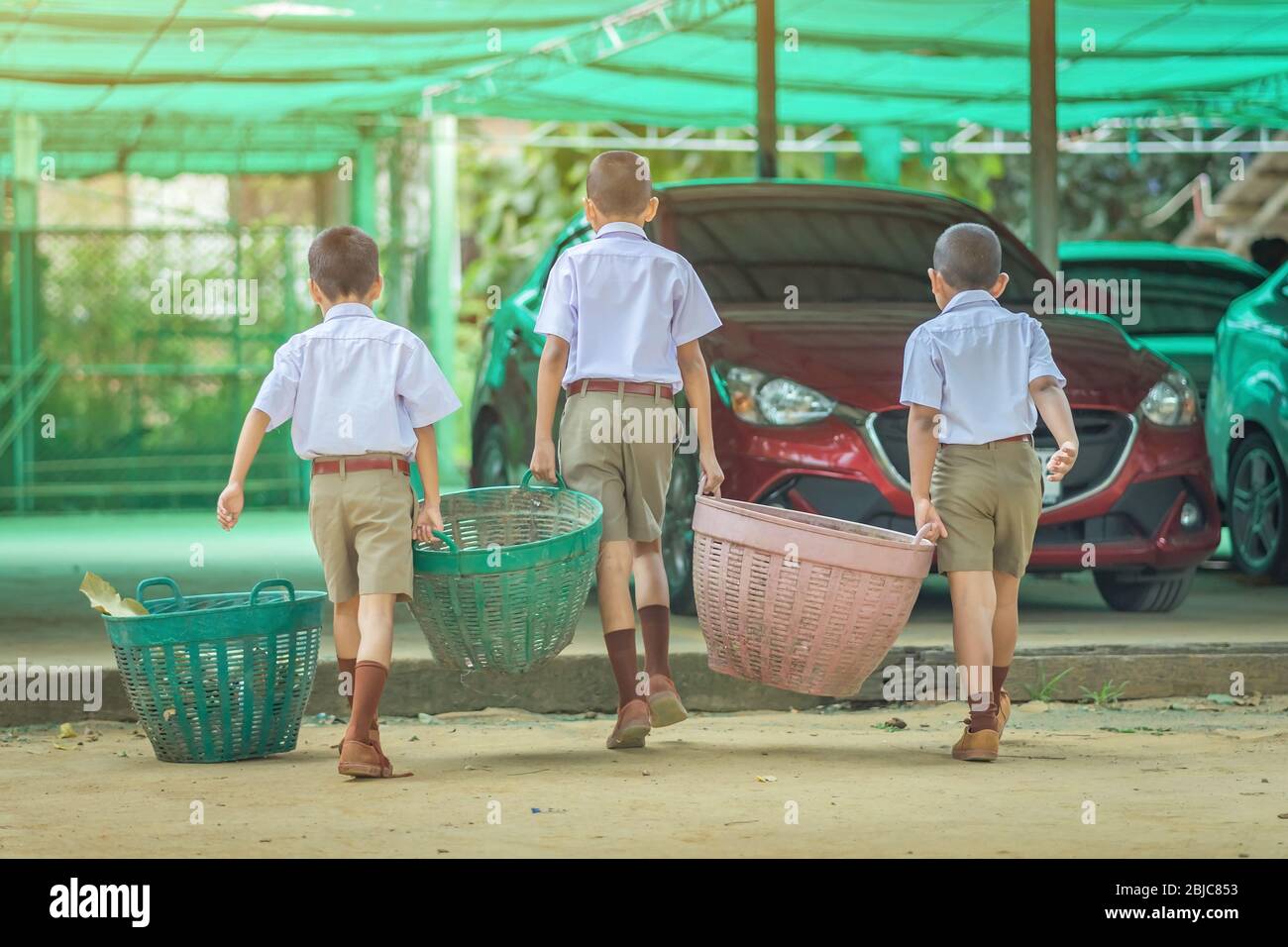 Trash bin classroom hi-res stock photography and images - Alamy