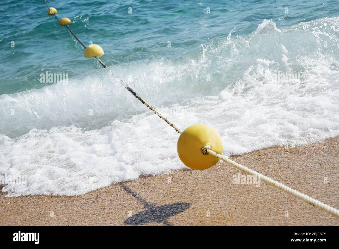 Swim area buoy hi-res stock photography and images - Alamy