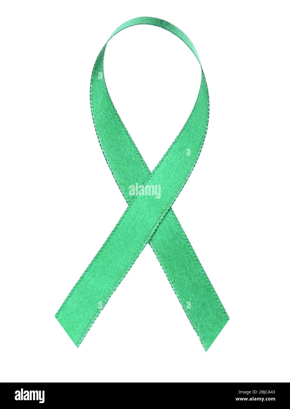 Green ribbon on white background. Mitochondrial diseases and kidney ...