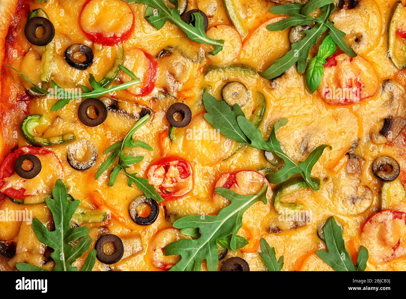 Delicious pizza, closeup Stock Photo - Alamy