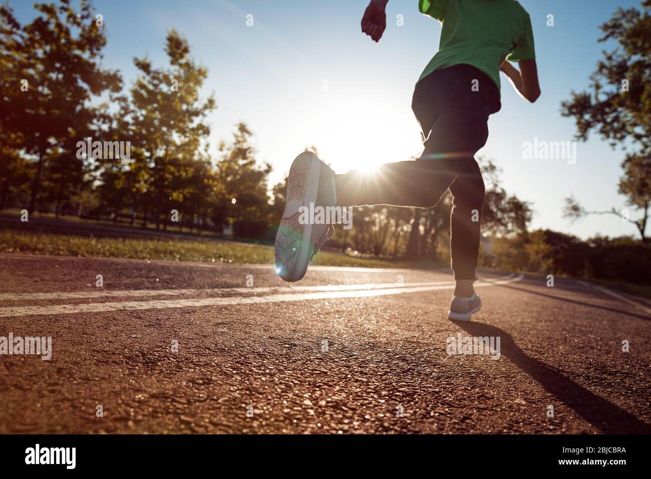 Child runner hi-res stock photography and images - Alamy