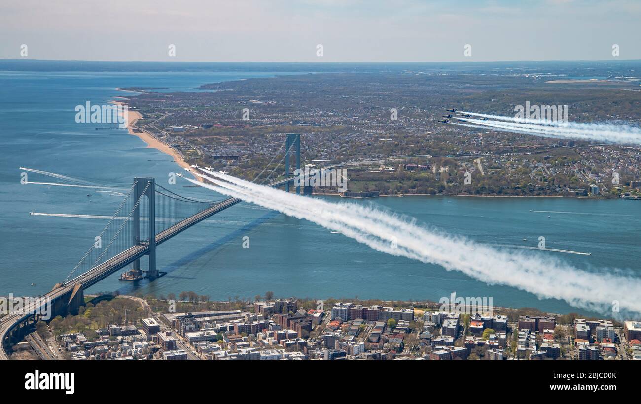New York, United States. 28th Apr, 2020. The U.S. Air Force Air ...