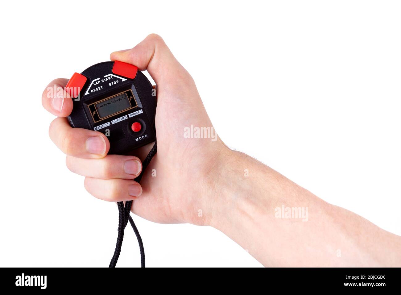 Digital Stopwatch In Hand
