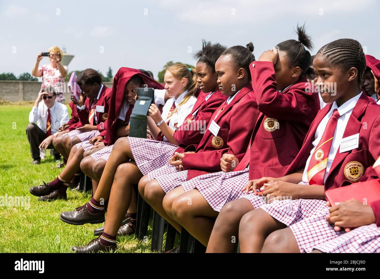 School assembly south africa hi-res stock photography and images - Alamy
