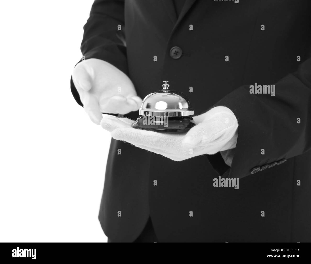 Suit employee Black and White Stock Photos & Images - Alamy