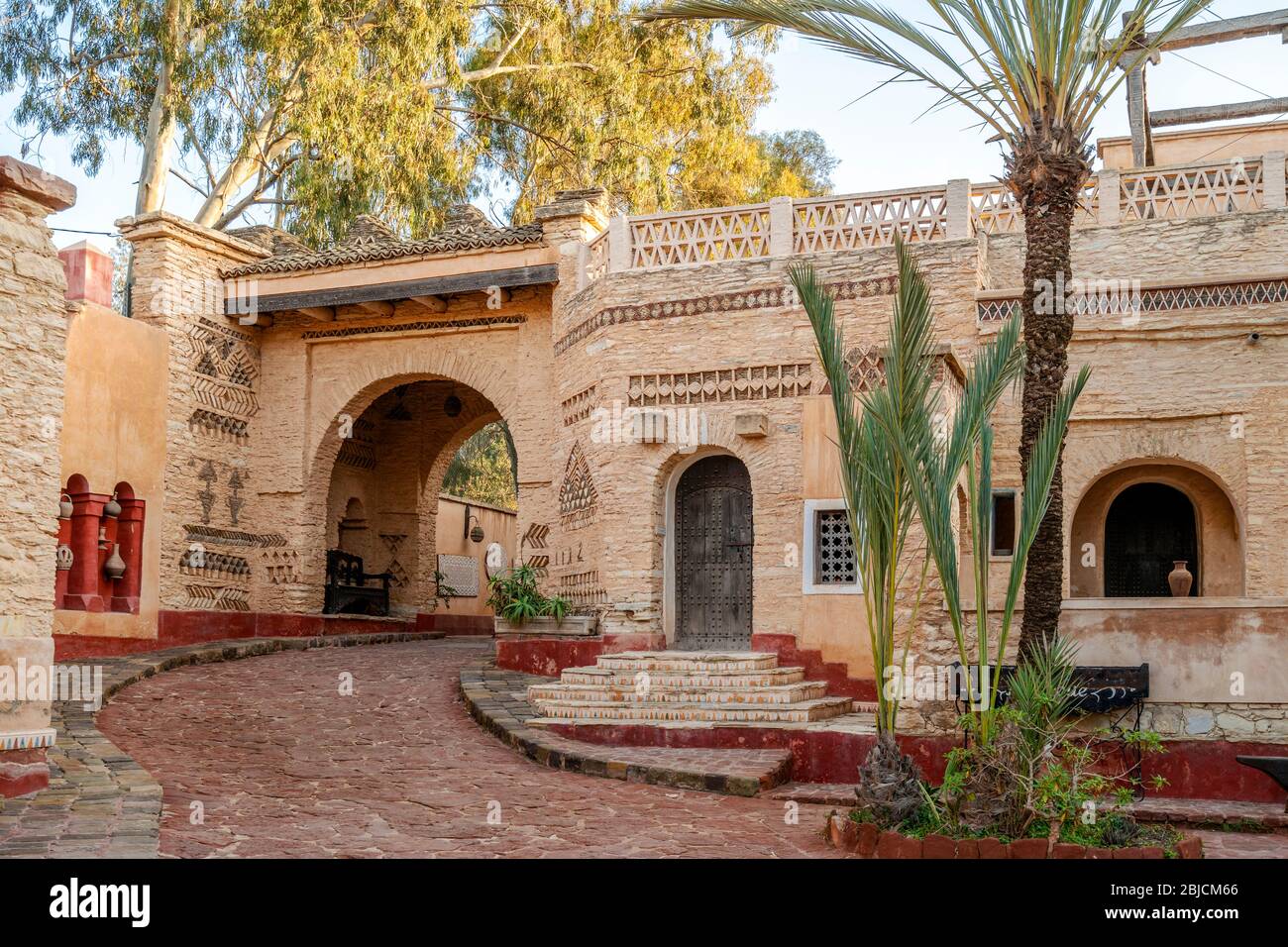 The old town or so-called Medina of Agadir, Morocco, Africa Stock Photo ...
