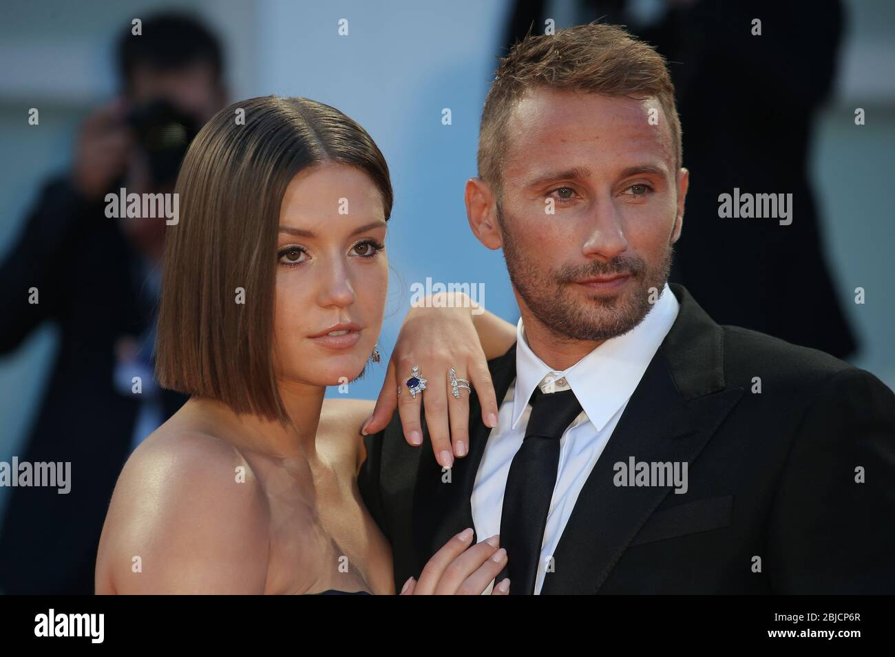 VENICE, ITALY - SEPTEMBER 08: Adele Exarchopoulos and Matthias ...