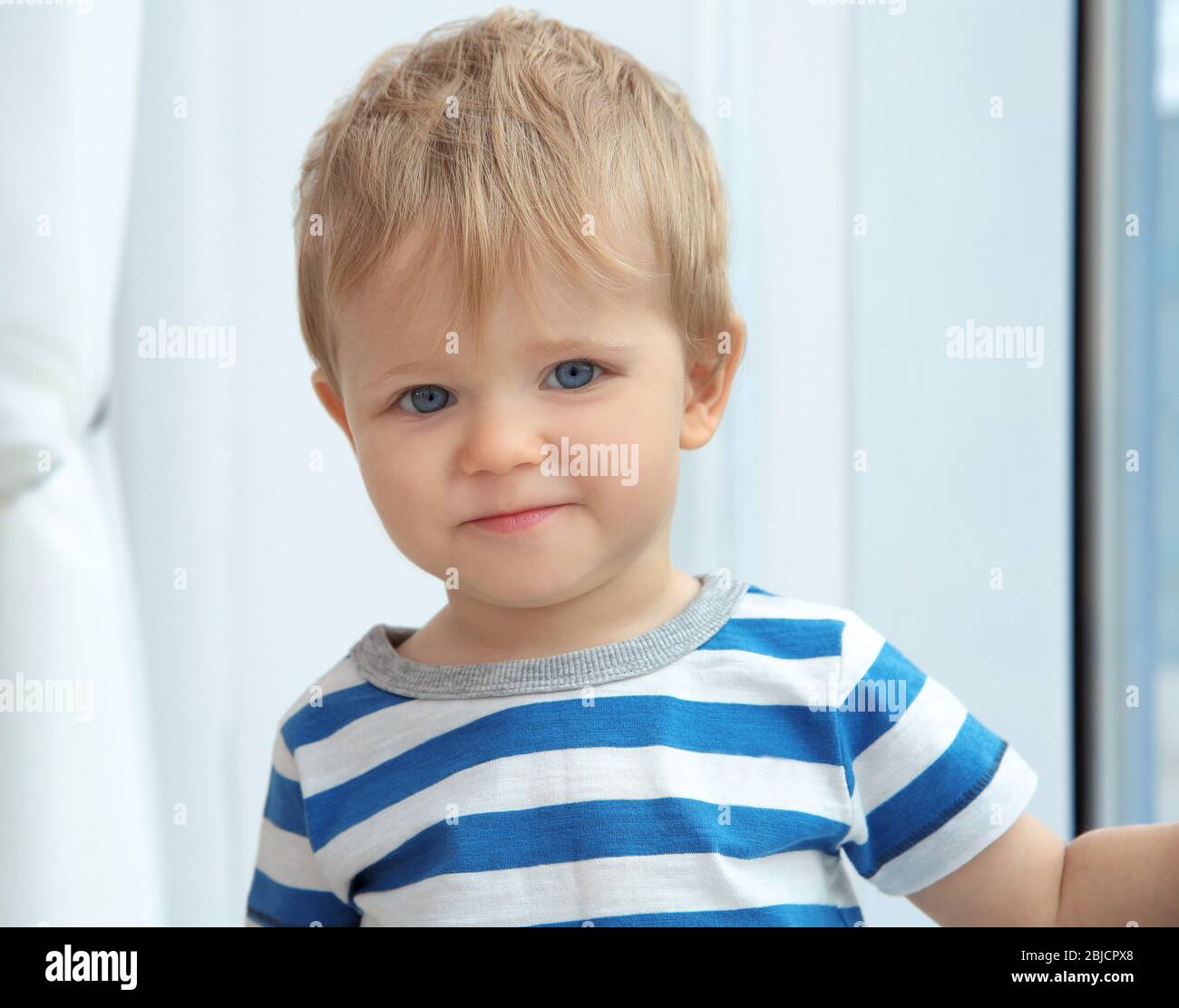 Cute baby boy, close up Stock Photo - Alamy