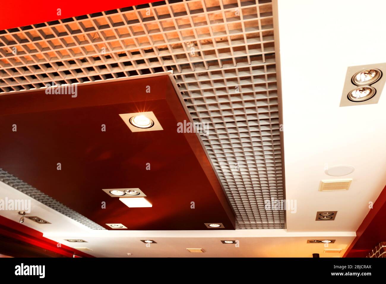 Decorated cafe ceiling hi-res stock photography and images - Alamy