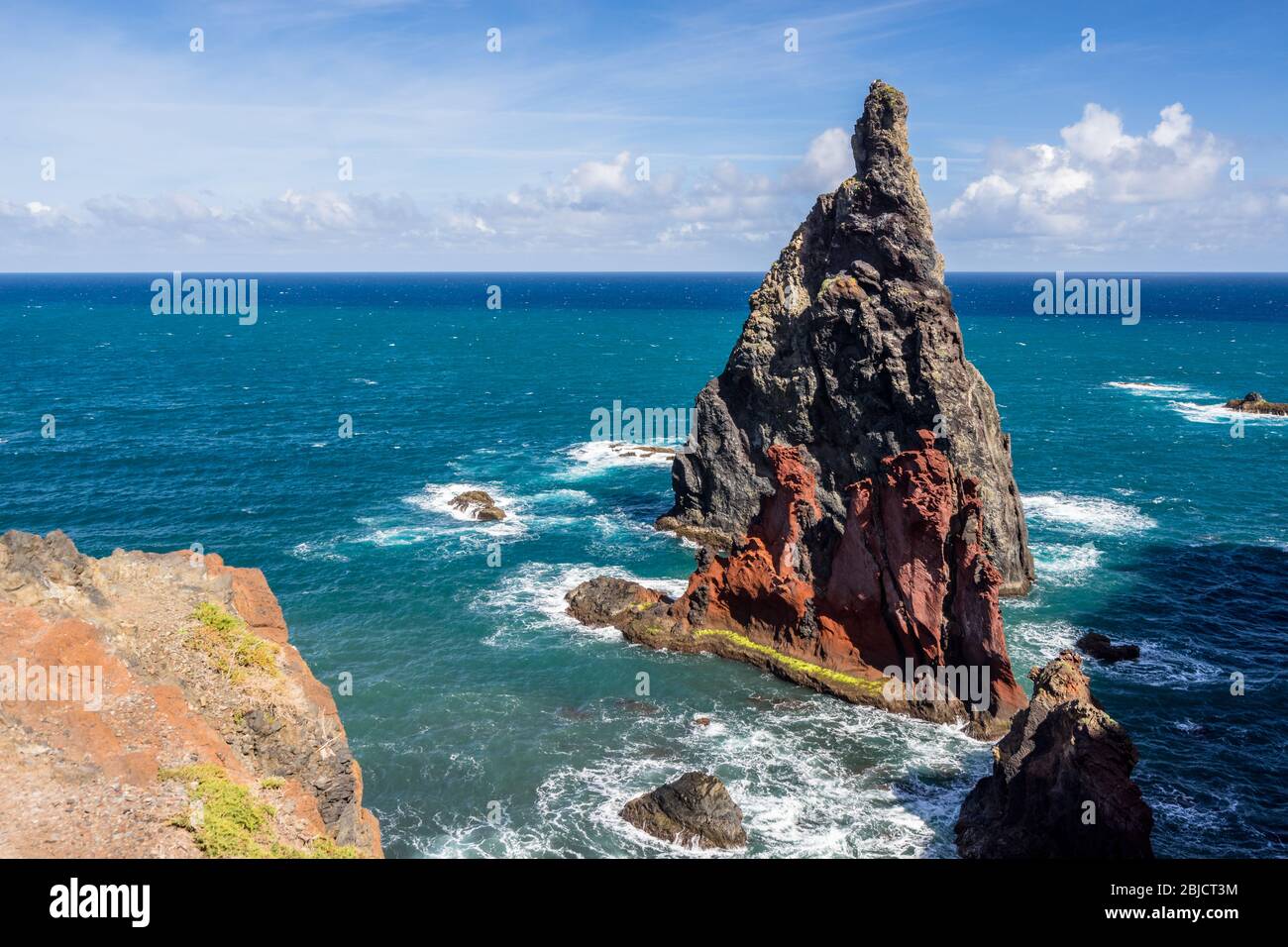 famous rock formation at Sao Lourence; Madeira Stock Photo - Alamy