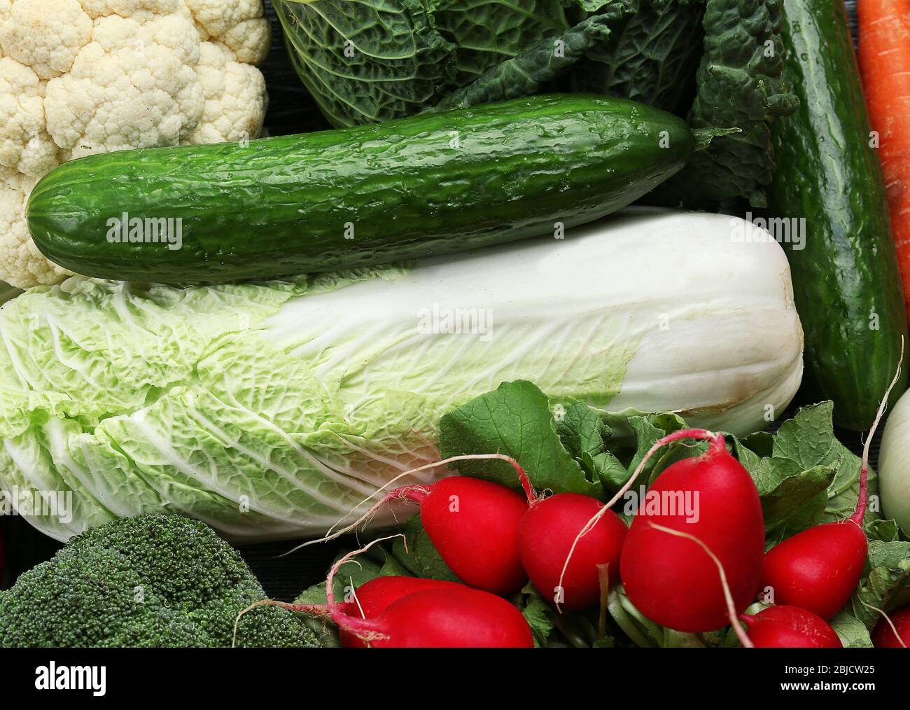 Fresh vegetable mix background Stock Photo - Alamy