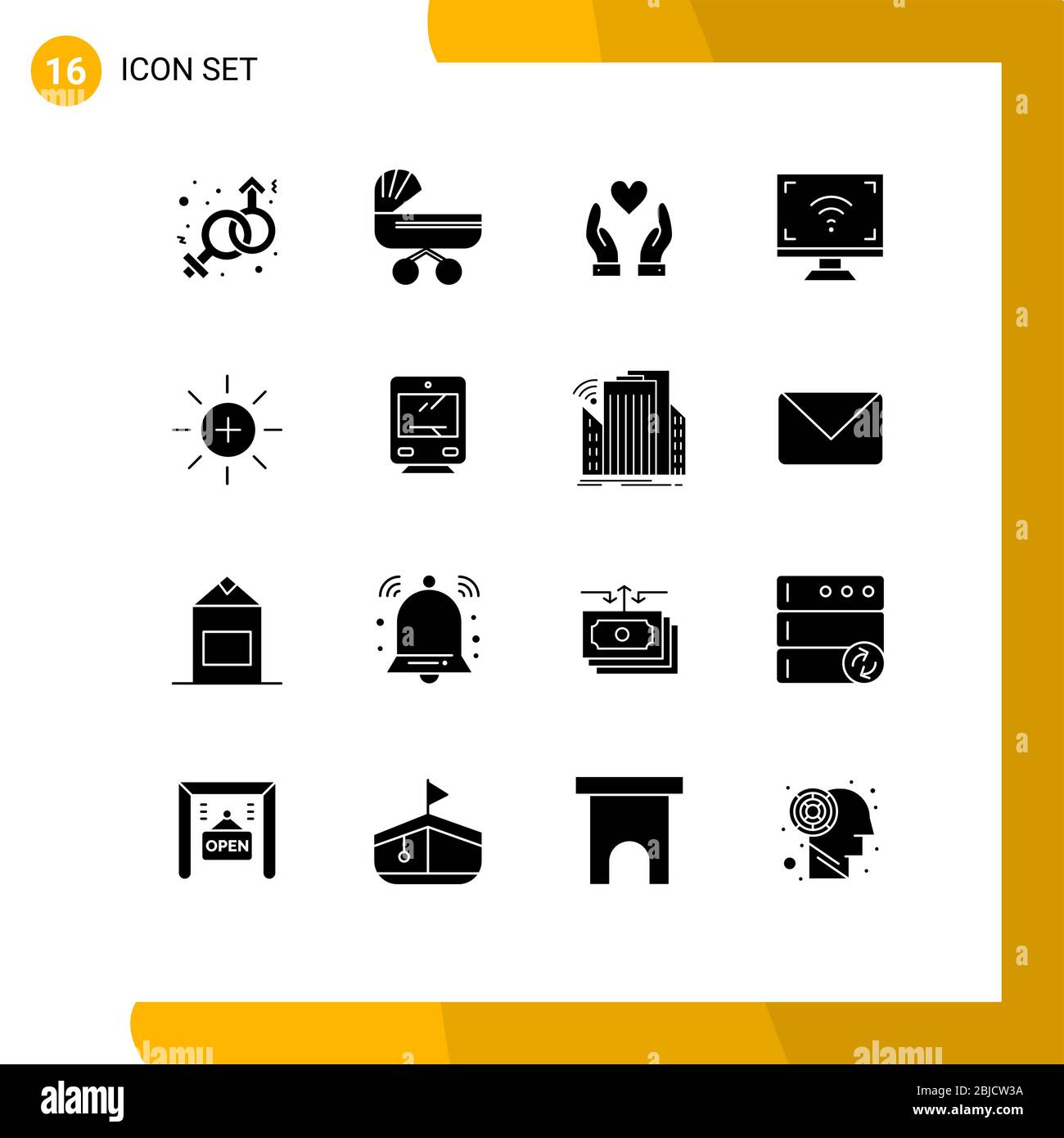 Brightness sensor Stock Vector Images - Alamy