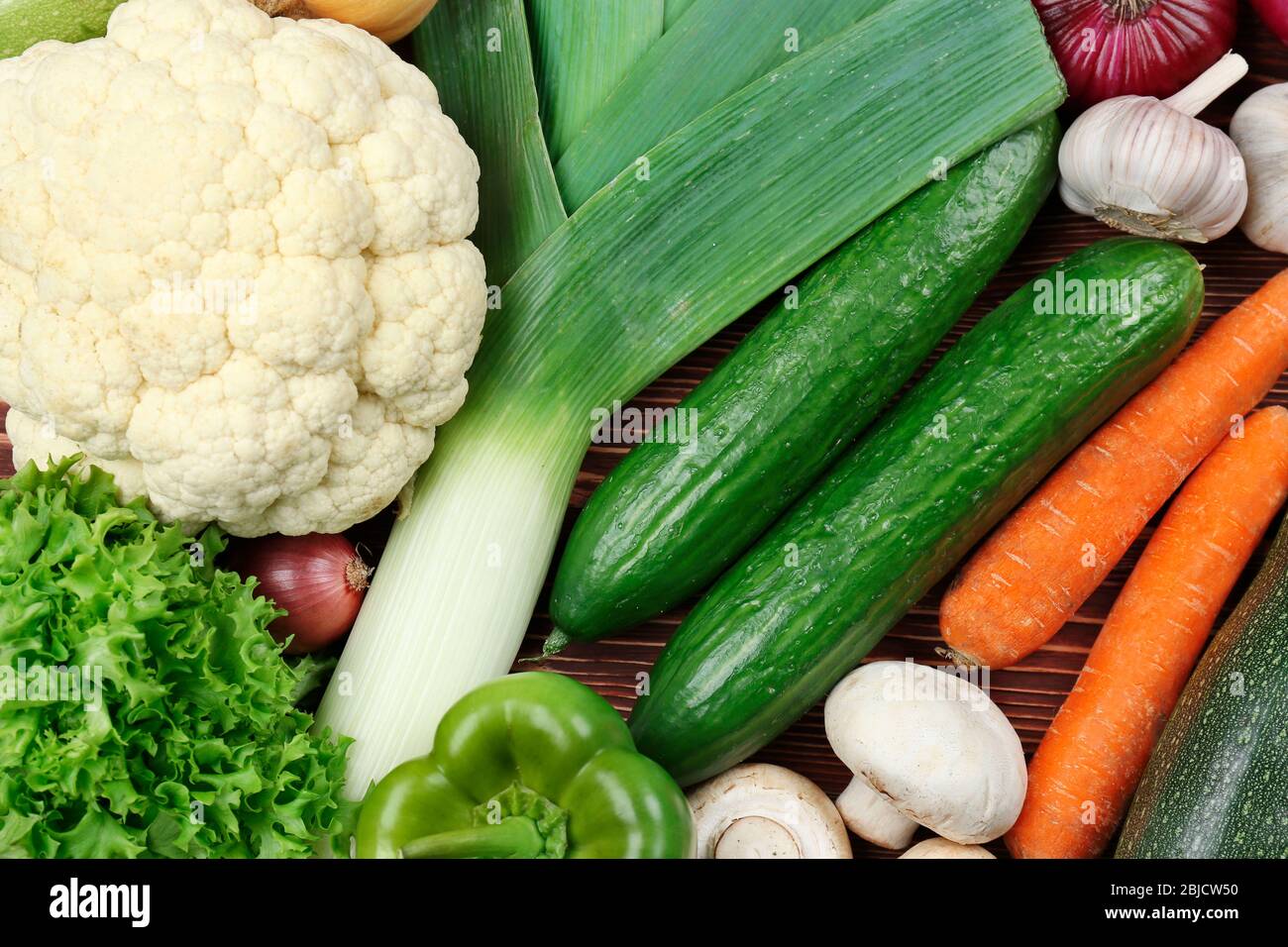 Fresh vegetable mix background Stock Photo - Alamy