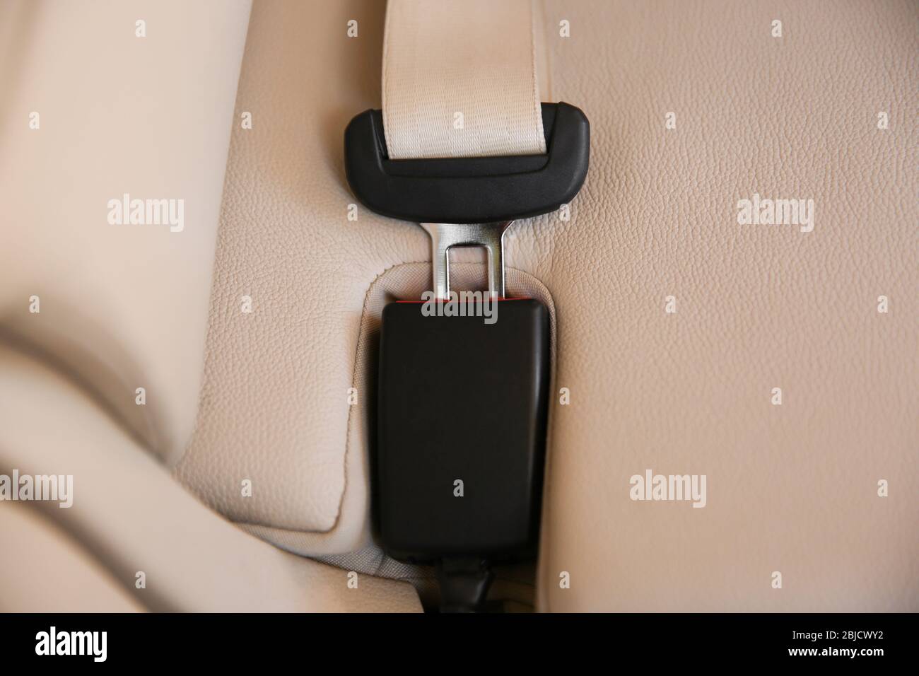 Safety buckle in car Stock Photo - Alamy
