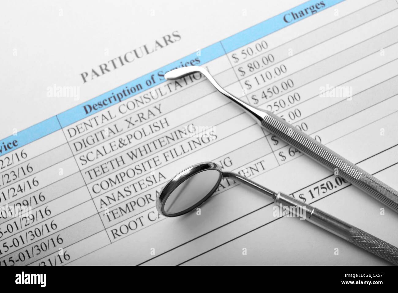 Medicine dentistry dental bill dentist hi-res stock photography and ...