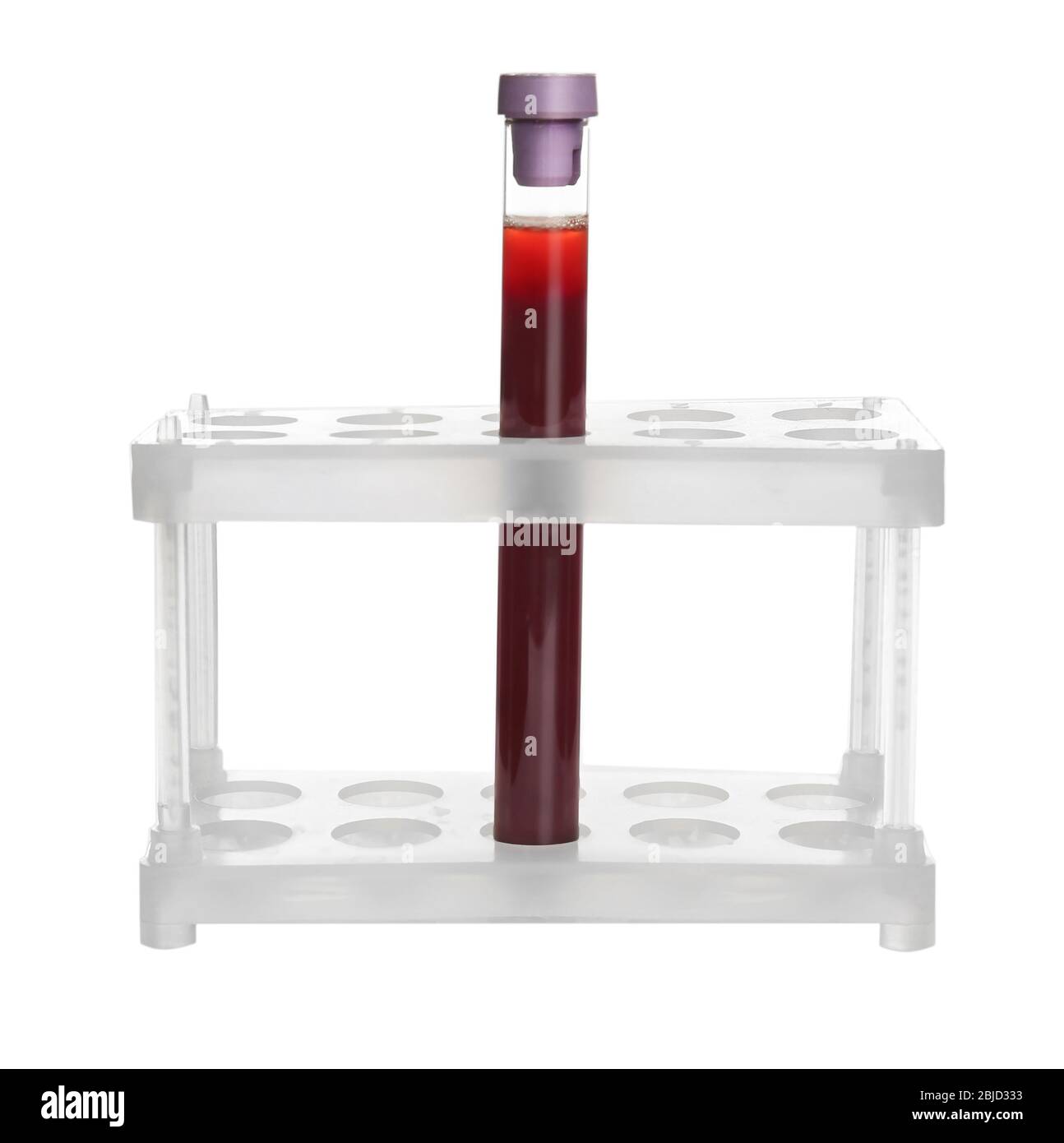 Test tube holder glass Cut Out Stock Images & Pictures - Alamy