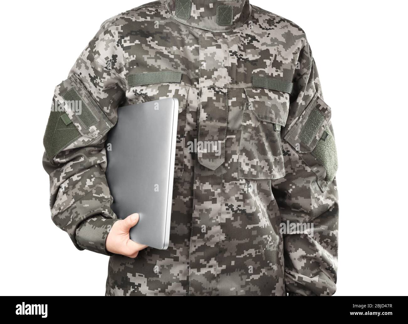 Military laptop online learning hi-res stock photography and images - Alamy