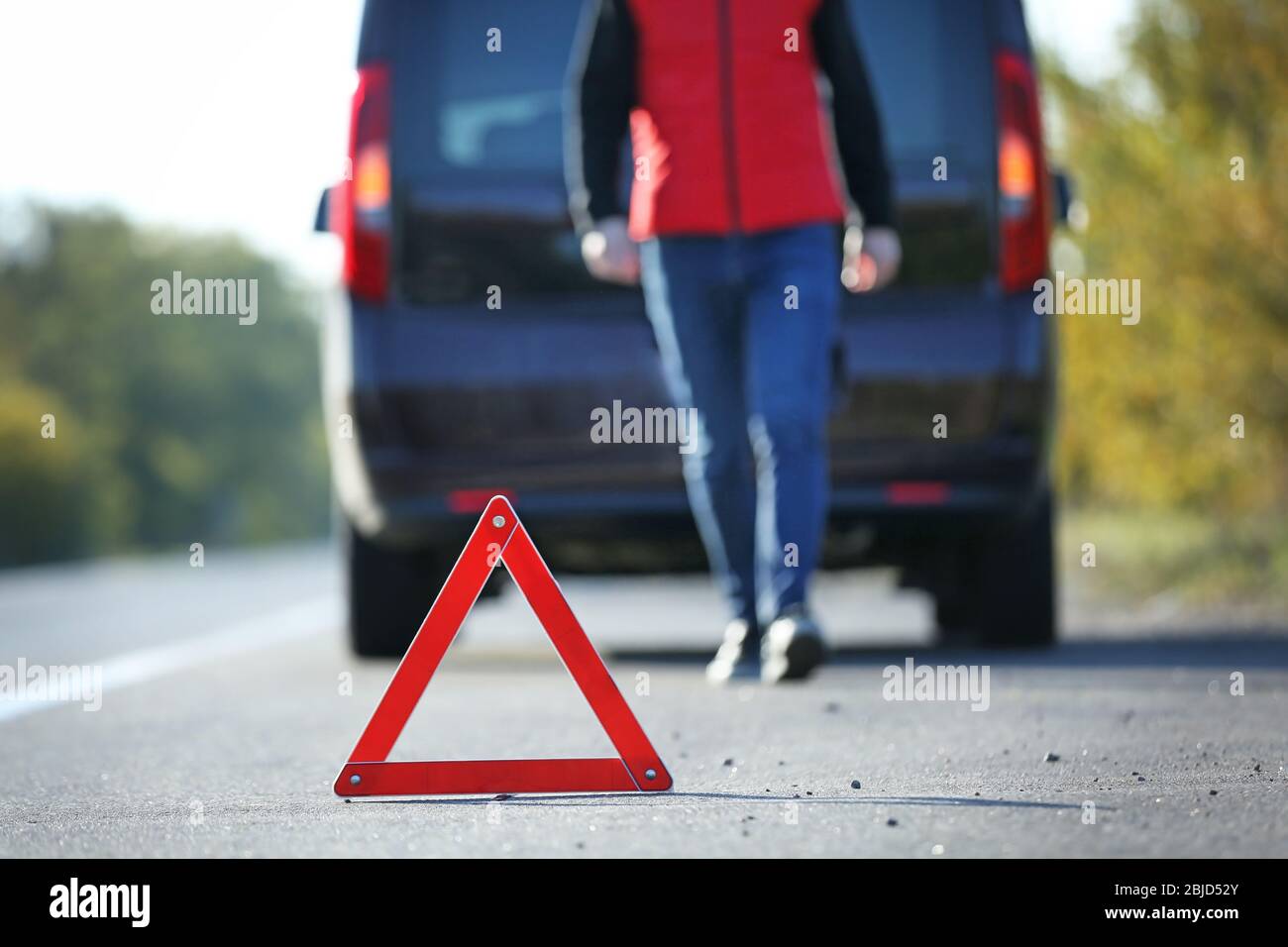 Unhappy red car hi-res stock photography and images - Alamy